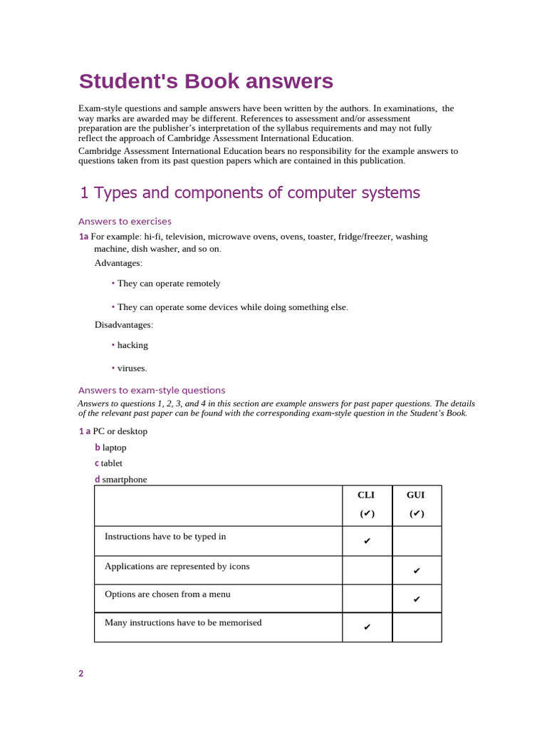 Complete Answers | PDF | Computer Network | Graphical User Interfaces