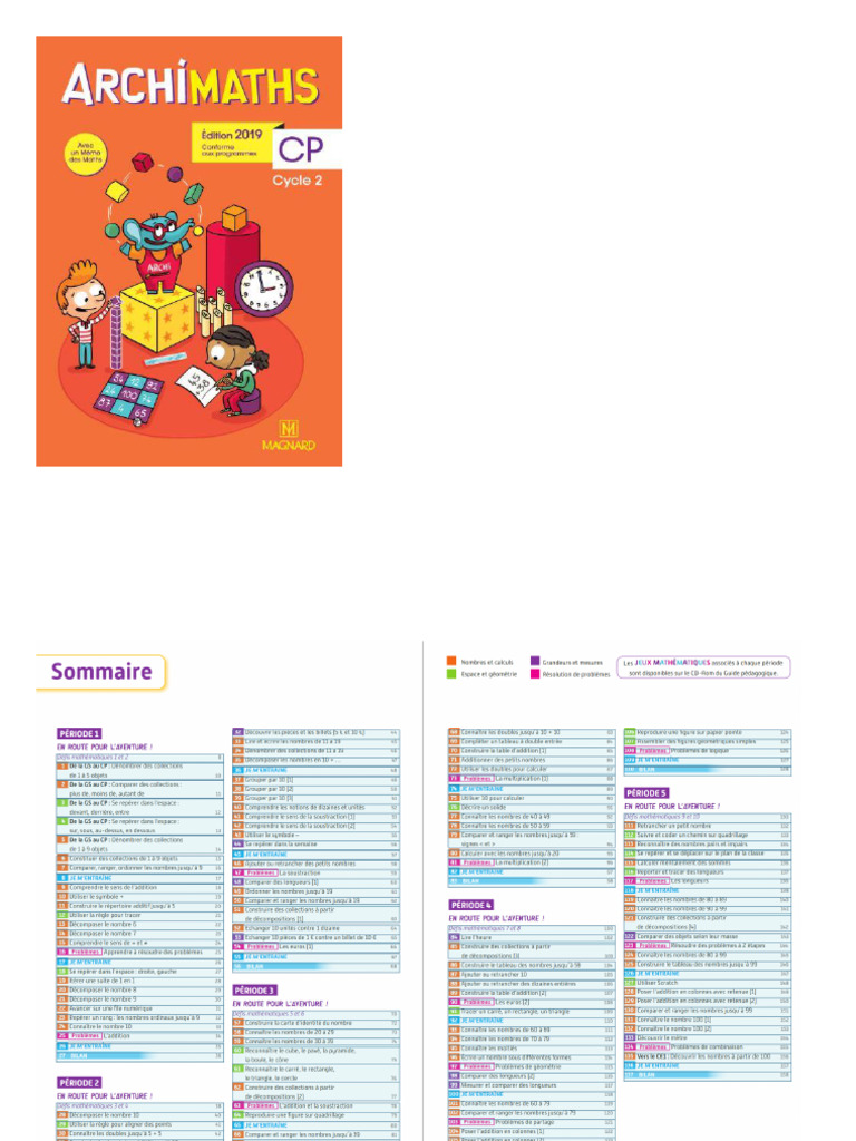 Magnard - Archi Math CP | PDF