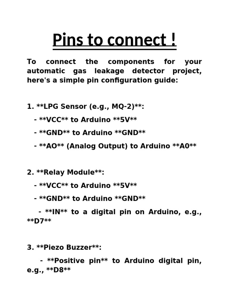 Pins To Connect Project | PDF | Finance & Money Management | Computers