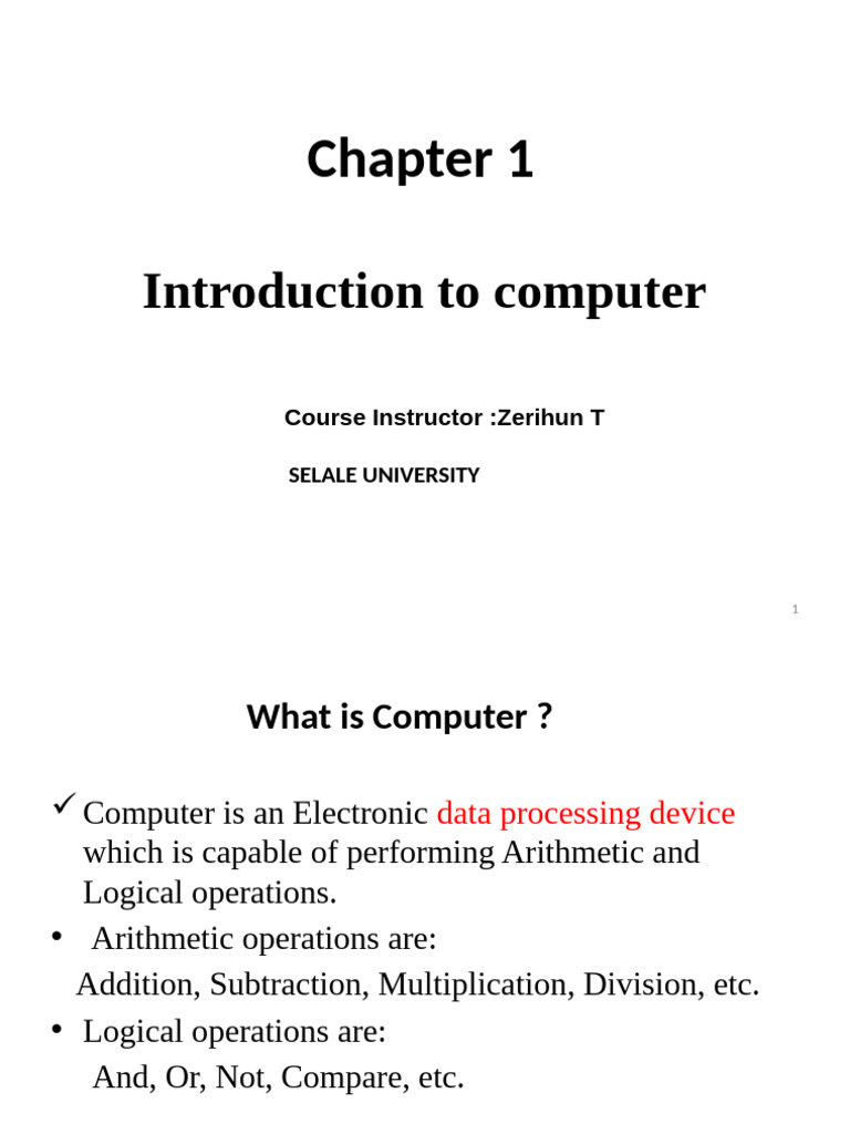 Chapter 1 Pdf Microcomputers Personal Computers