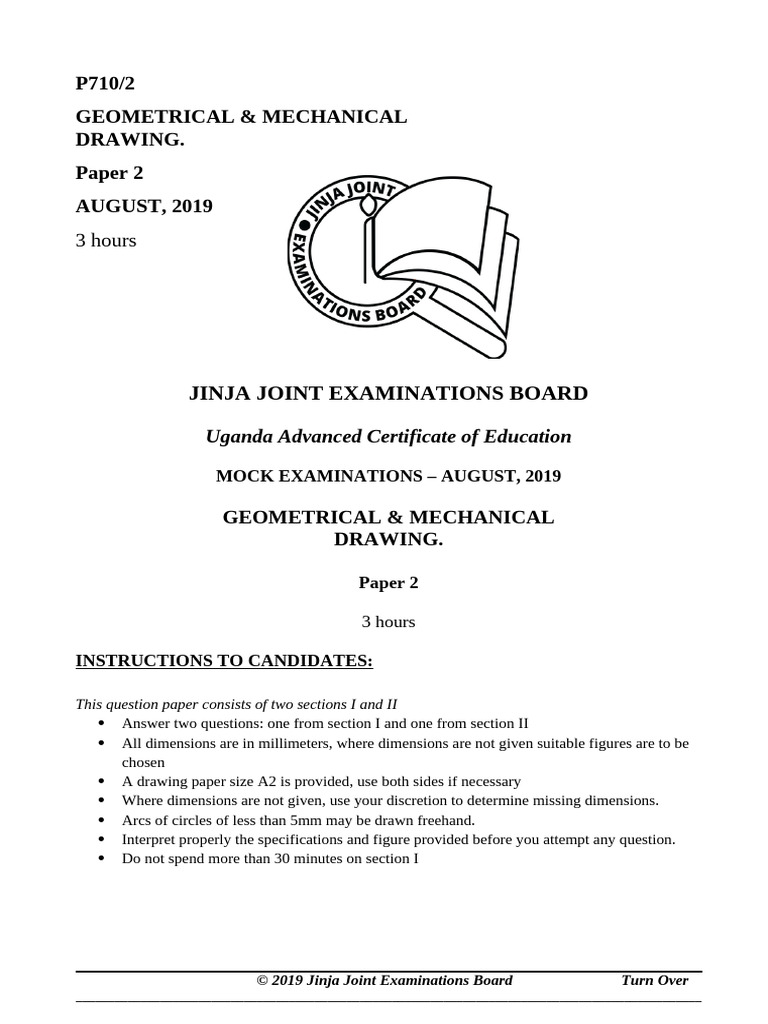 A.jjeb - Tech.draw.p.2. P710-2. 2019 | PDF