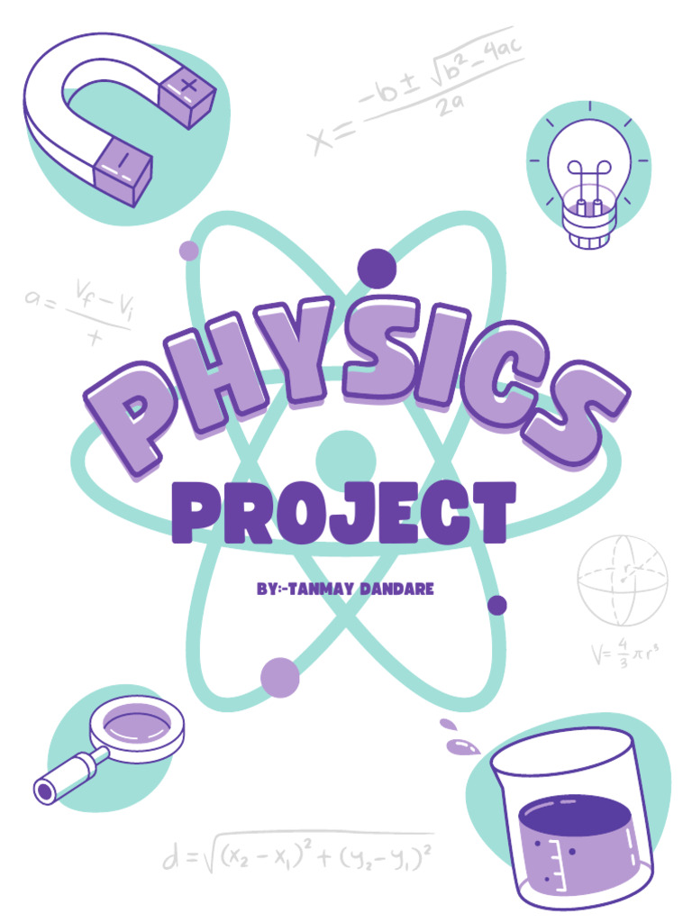 Physics Notebook Cover | PDF