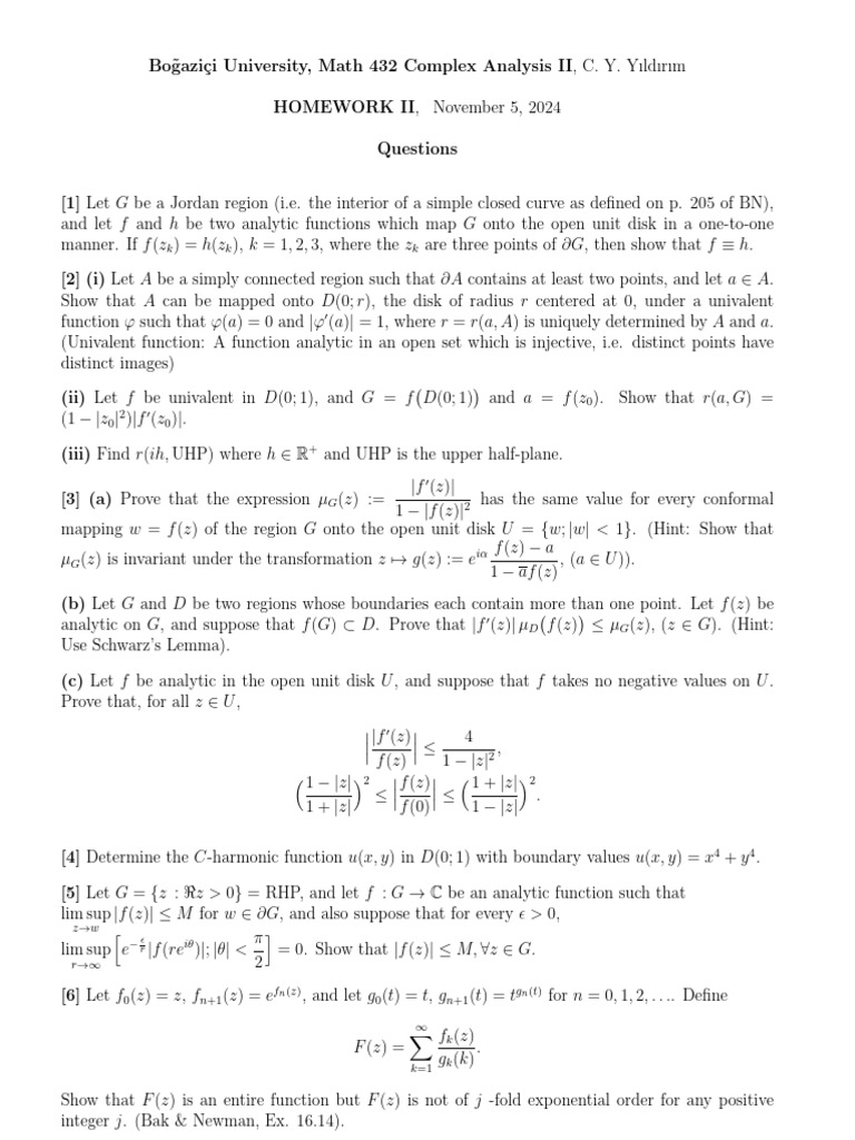 432 24 HW2 | PDF | Function (Mathematics) | Functions And Mappings