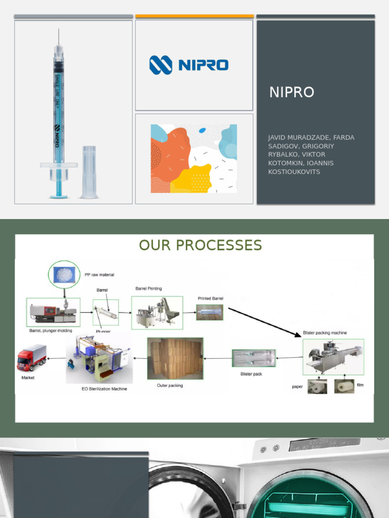 Nipro Pharma Syringe Manufacturing Process | PDF | Business | Computers