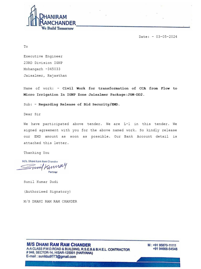 Emd Letter JSM | PDF