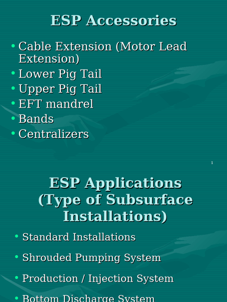 Lecture 4a-ESP Components Selection | PDF | Chemical Engineering ...