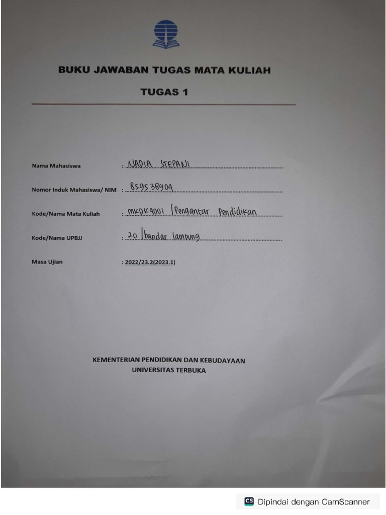 TMK 1pengantar Pendidikan | PDF