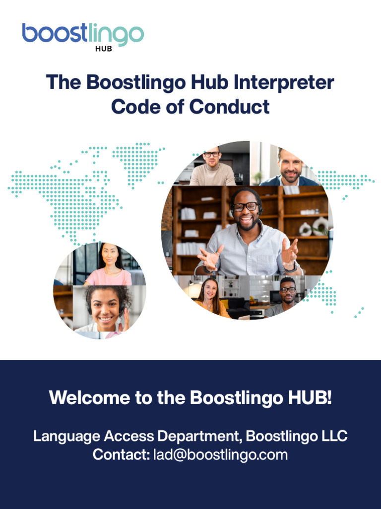 Boostlingo Hub Interpreter Code of Conduct | PDF | Language ...