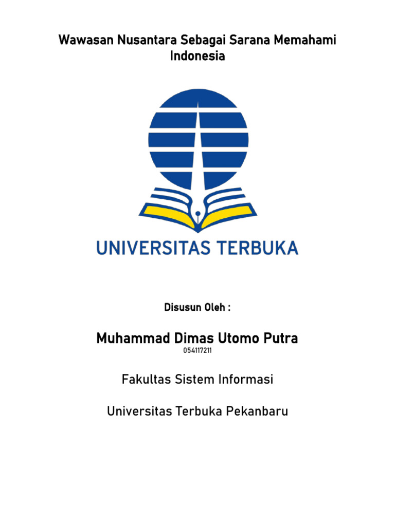Tugas 1 PKN (054117211) Muhammad Dimas Utomo Putra | PDF
