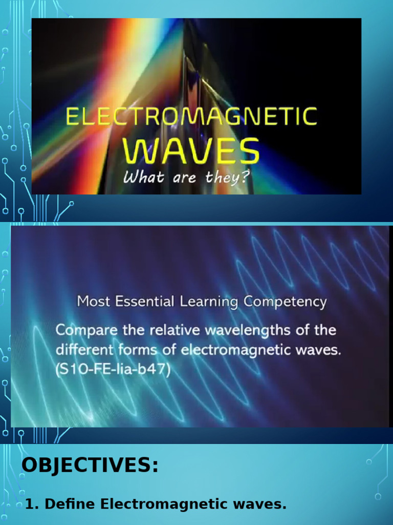 Understanding Electromagnetic Waves | PDF