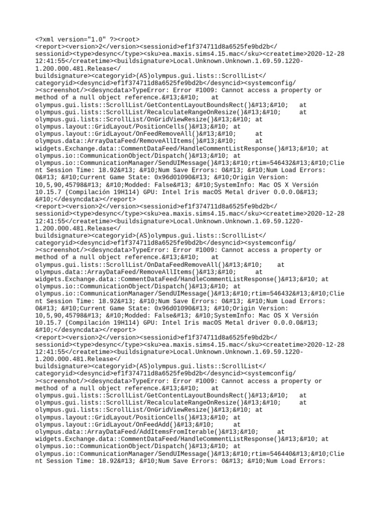 lastUIException 63744848885 | PDF | Mac Os | Operating System Families