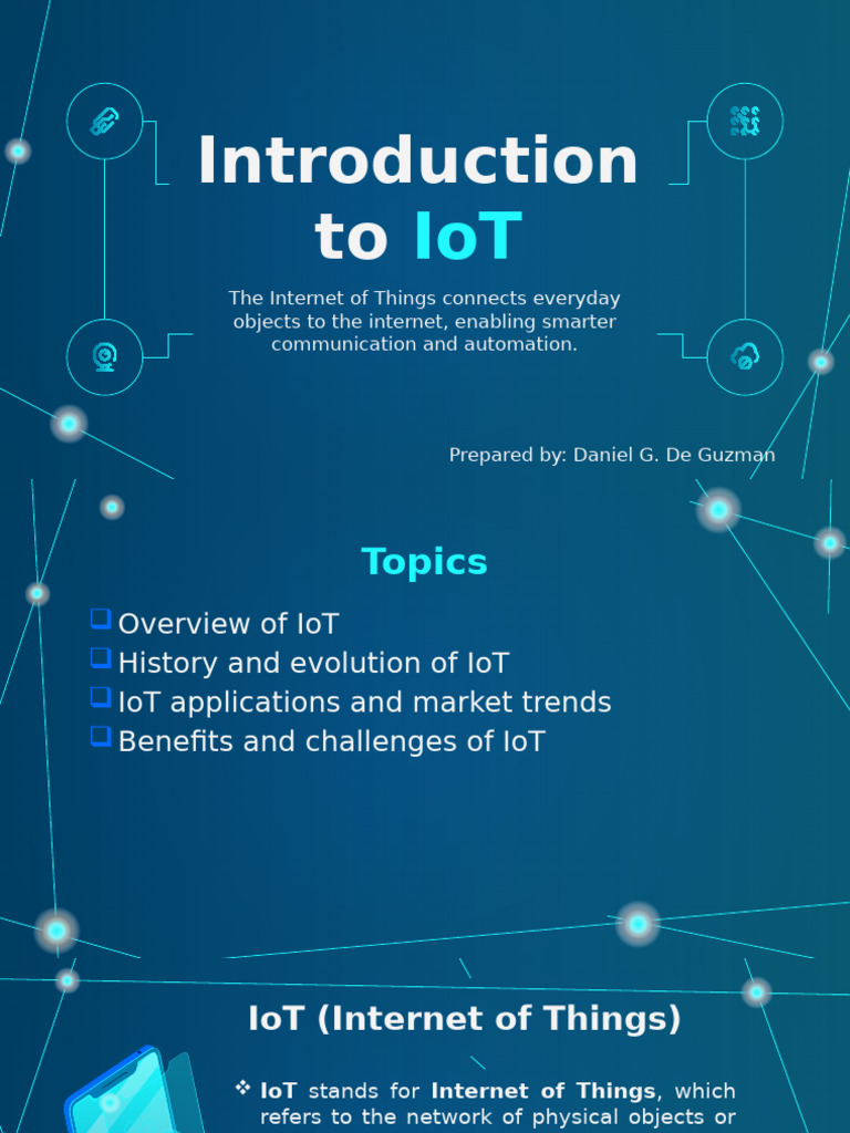 Week 1 Introduction To IoT | PDF | Internet Of Things | Computing