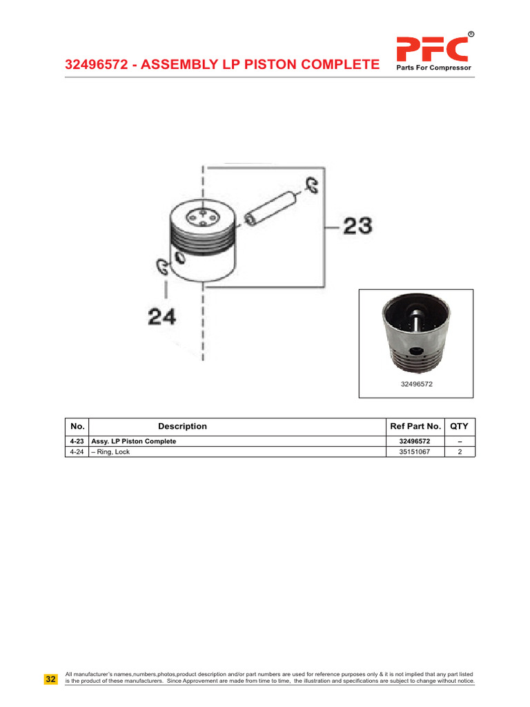 Assembly LP Piston Complete | PDF | Technology & Engineering