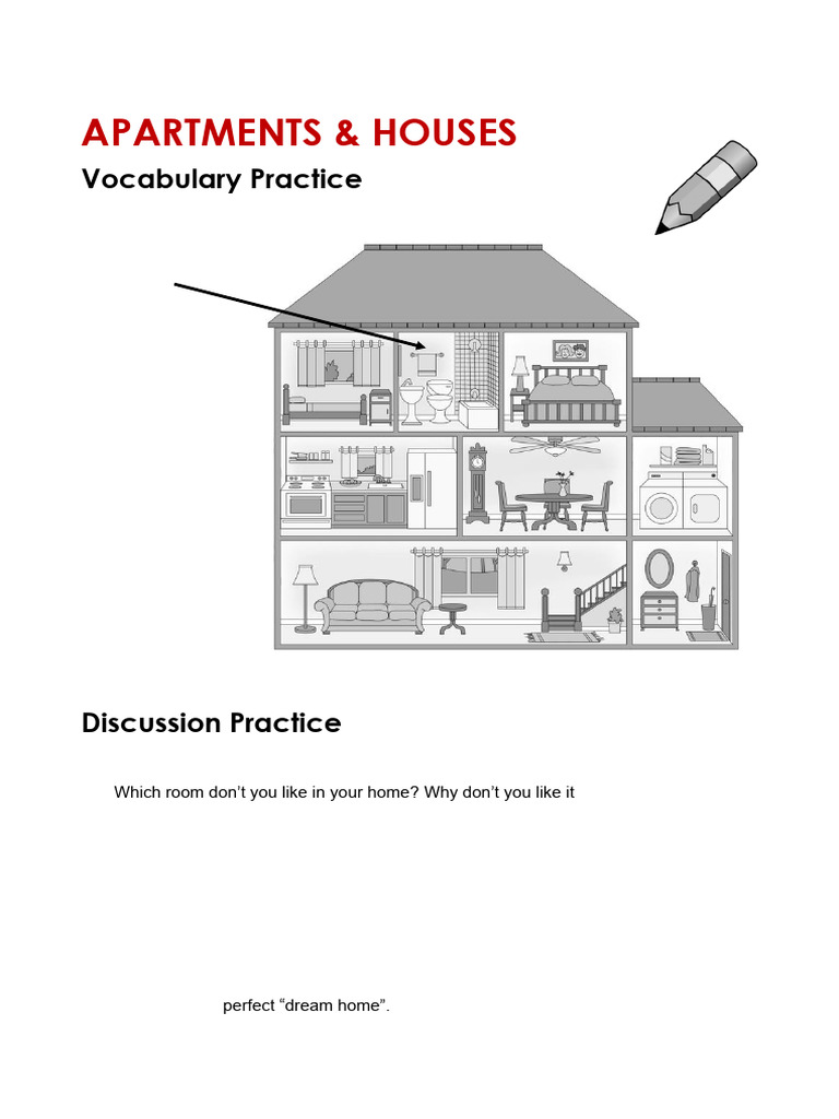 Home Vocabulary for Beginners | PDF | Language Arts & Discipline ...