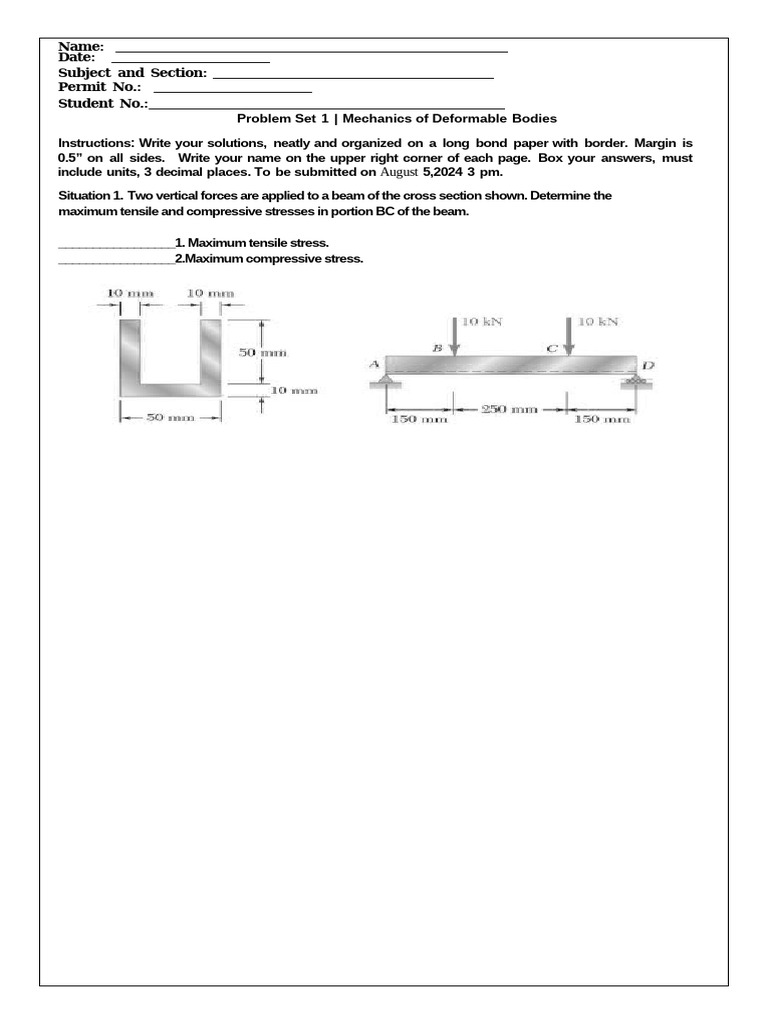 Defota | PDF | Stress (Mechanics) | Beam (Structure)