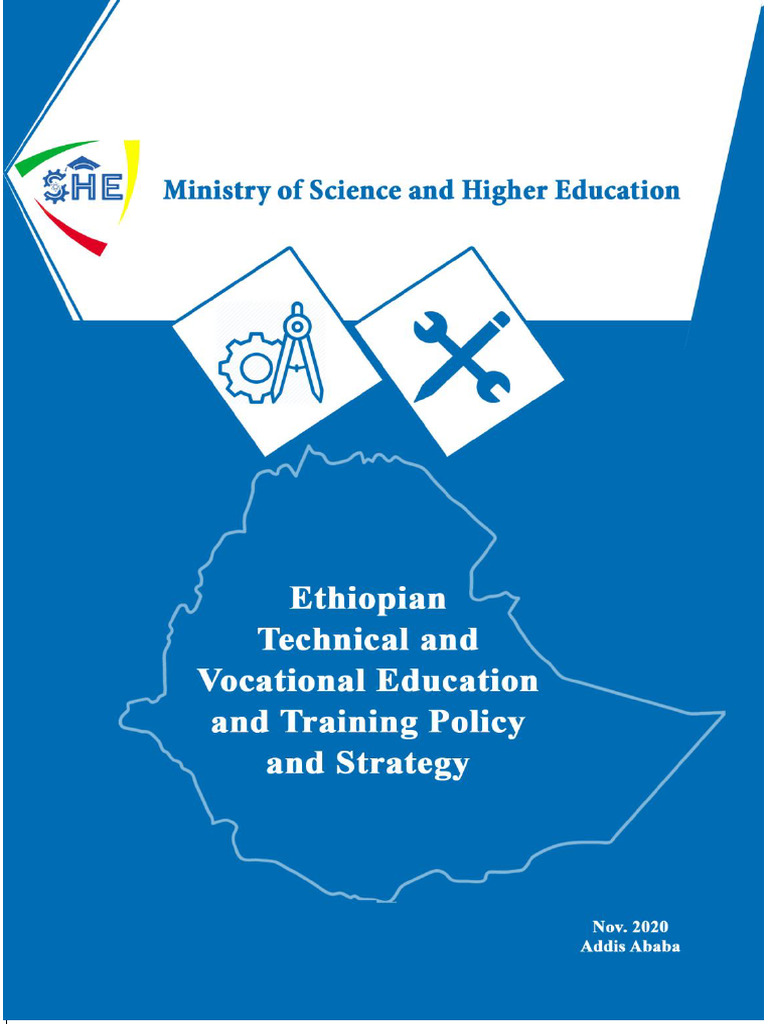 Ethiopia National TVET Strategy 2020 | PDF | Curriculum | Entrepreneurship