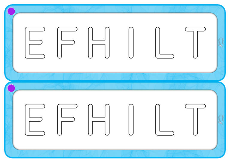 Supports Lettres Pate A Modeler Lettres Droites | PDF