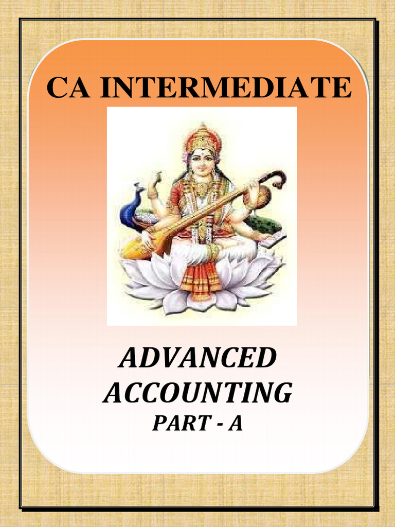 CA Inter Adv. Acc (PART - A) | PDF | Equity (Finance) | Earnings Per Share