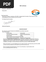 Driver Salary Receipt Template | PDF