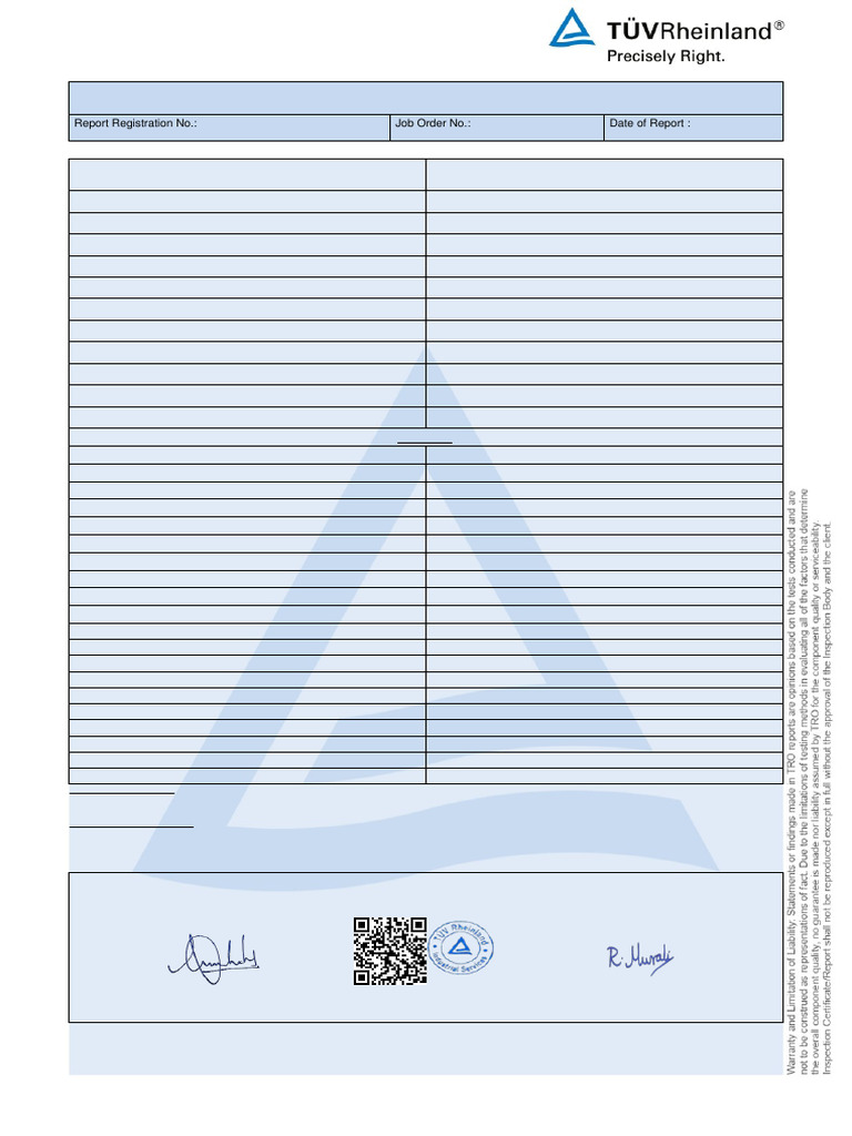 Backhoe Loader Inspection Report | PDF