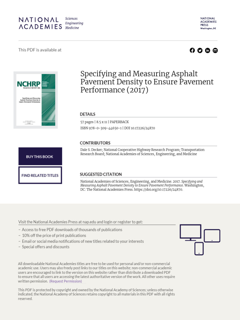 Specifying and Measuring Asphalt Pavement Density To Ensure Pavement ...