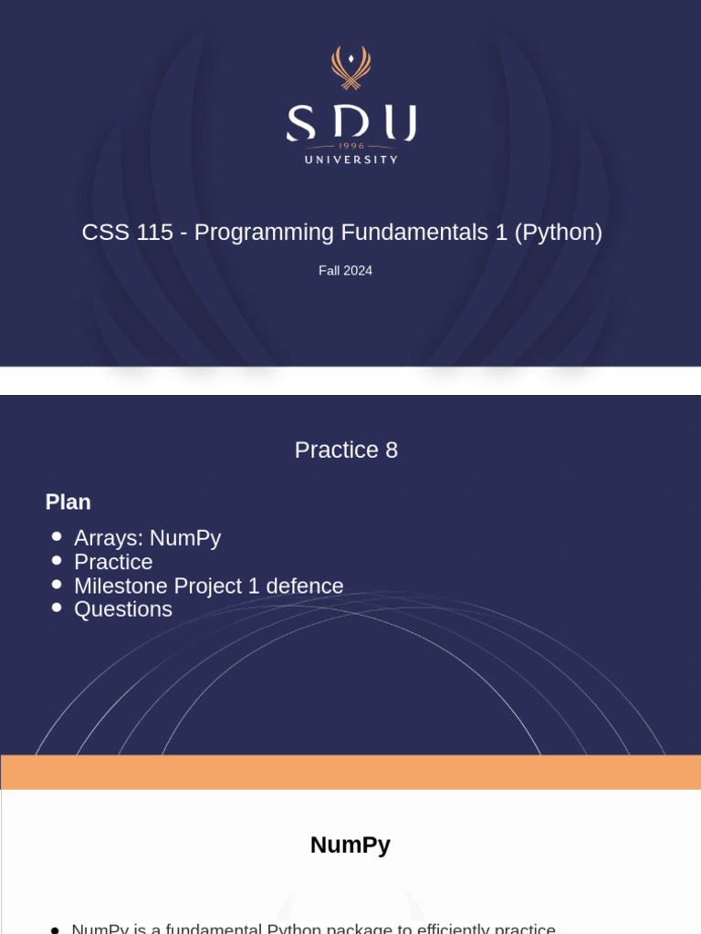 Practice 8 | PDF | Computing | Computer Programming