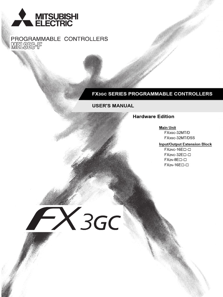 FX3GC Series PLC User Manual | PDF | Power Supply | Programmable Logic ...