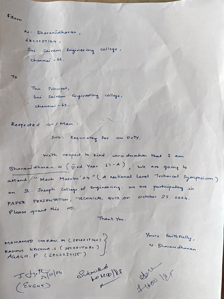 Agash Od Letter | PDF