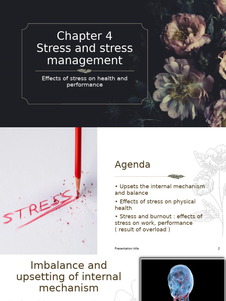 Chapter 4 Stress and Stress Management | PDF | Stress (Biology ...