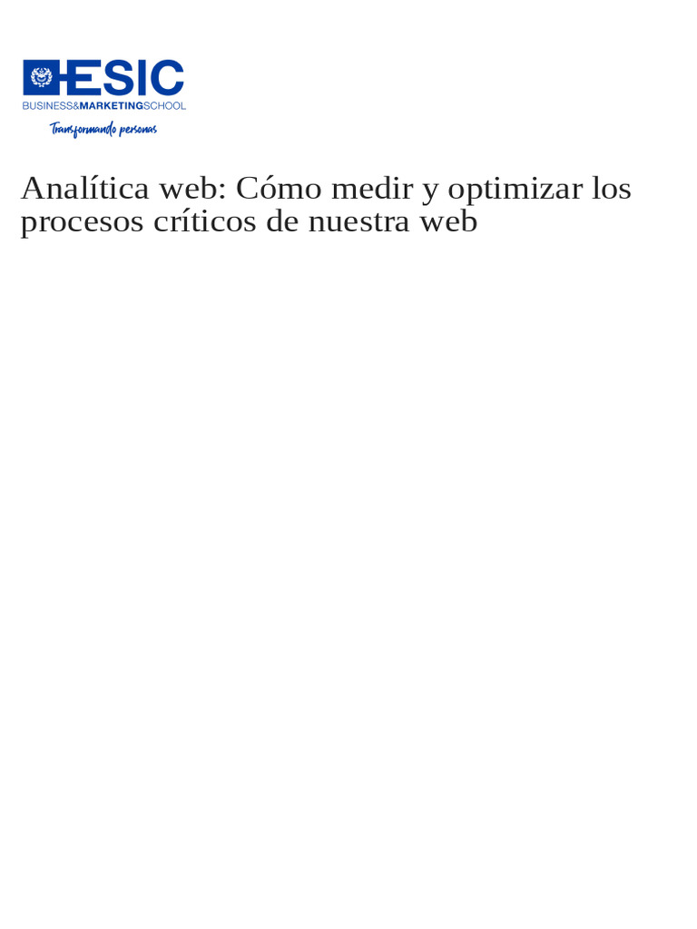 Optimización Web con Google Analytics | PDF | Cookie HTTP | Red mundial