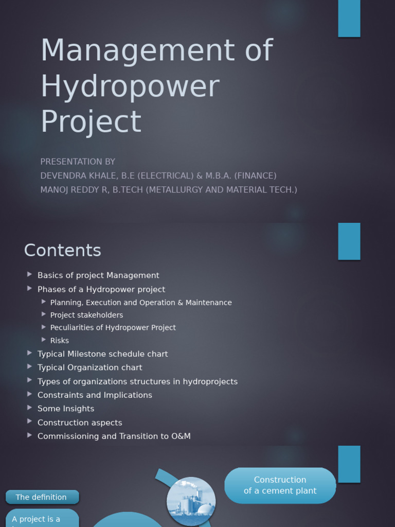 Sierra Madre Hydropower Project Overview | PDF | Project Management | Flood