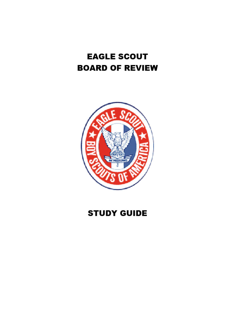 Eagle Scout Board Review Preparation Guide | PDF | Scouting And Guiding ...