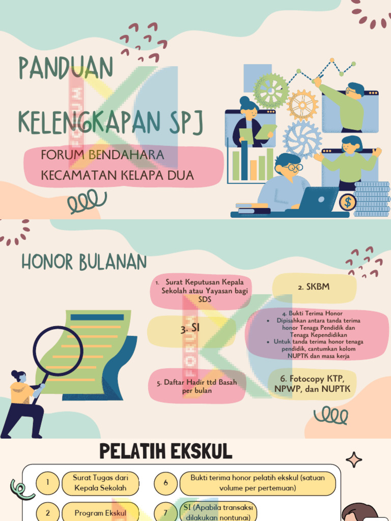 Panduan Kelengkapan SPJ | PDF