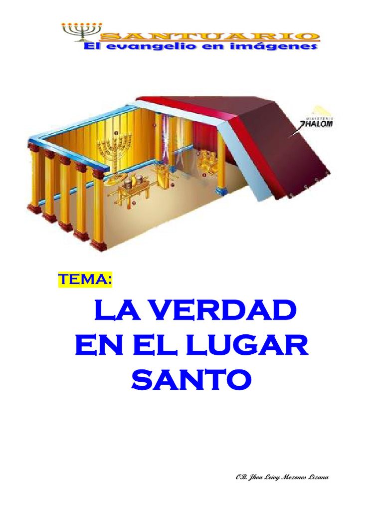 La Verdad en el Lugar Santo | PDF | Oración | Cristo (título)