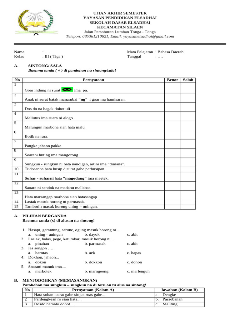 Bahasa Daerah Fix | PDF
