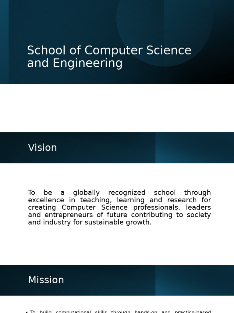 Mission Vision | PDF | Engineering | Science