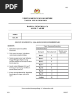 Uasa English Writing Part 6 and 7 | PDF