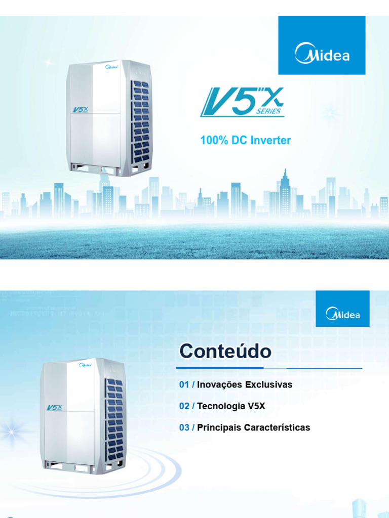 Inovações da Tecnologia VRF V5X | PDF | Informática | Bens manufaturados