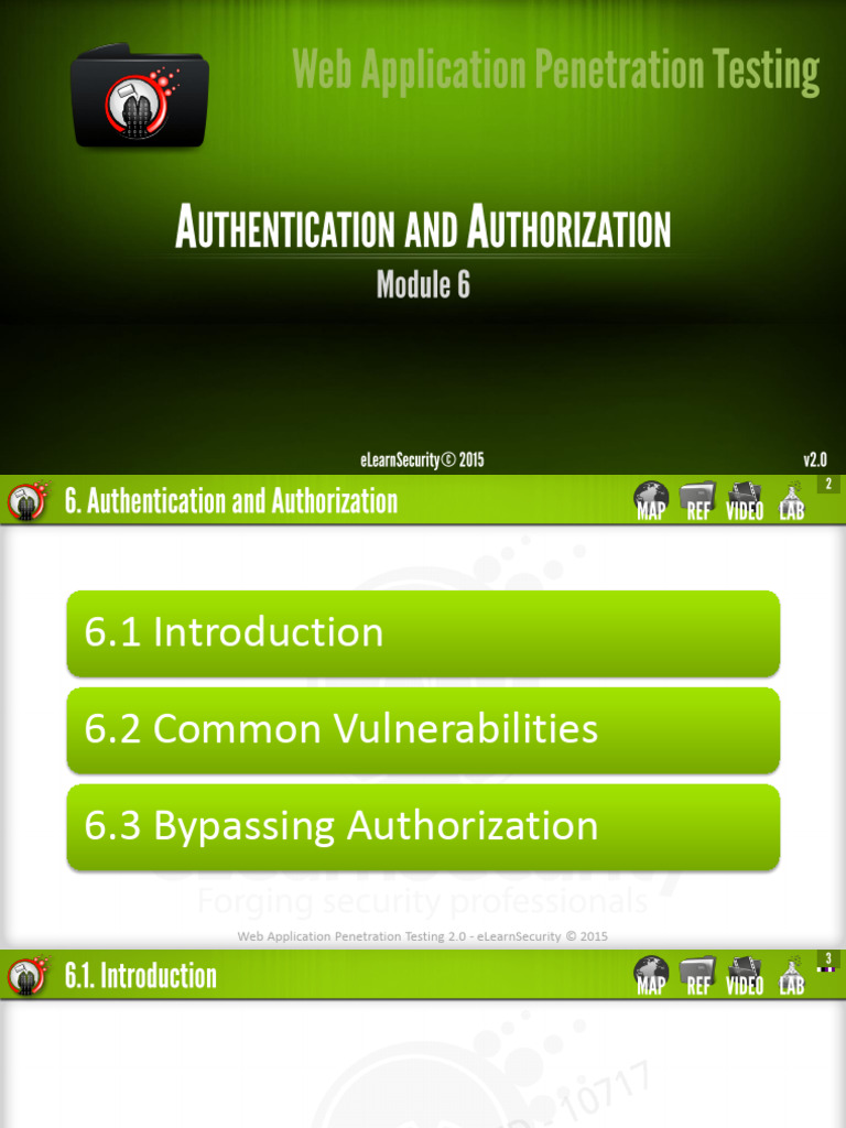 10717-6 Authentication and Authorization | PDF | Http Cookie | Password