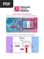 Pasos para Ingresar A La Plataforma de Richmond | PDF