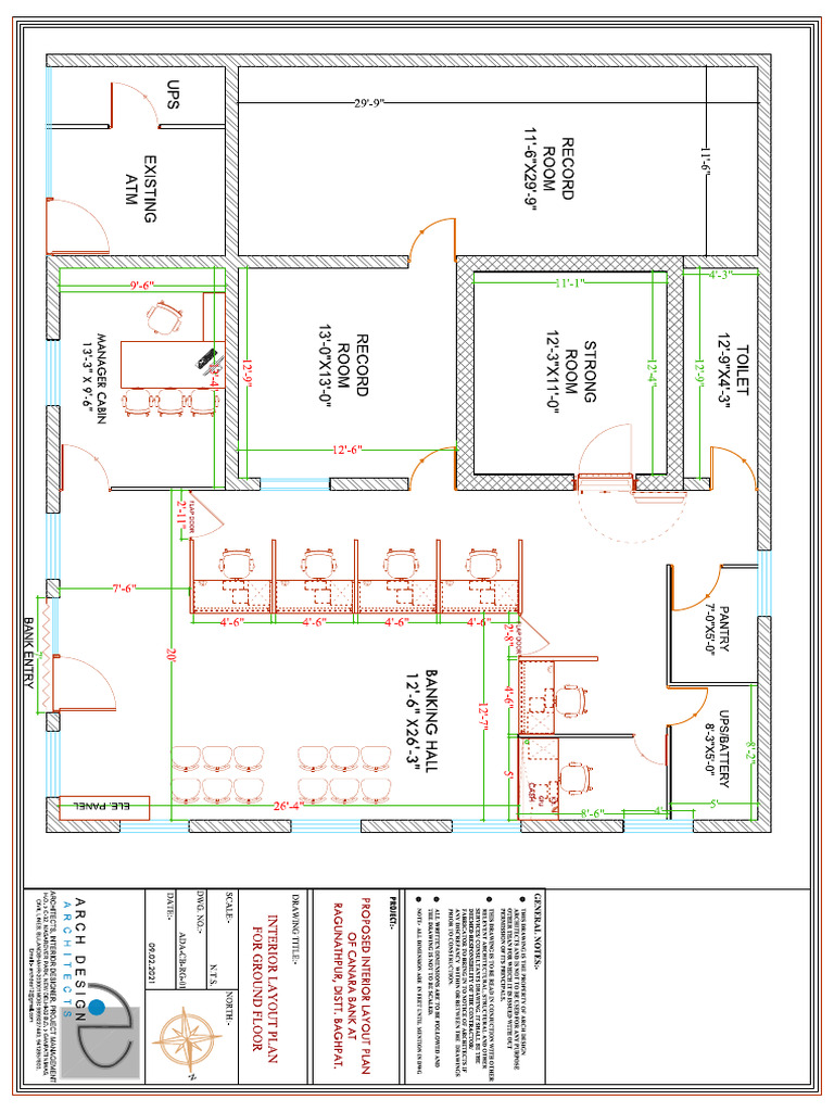 Raghunathpur - Layout Plan | PDF