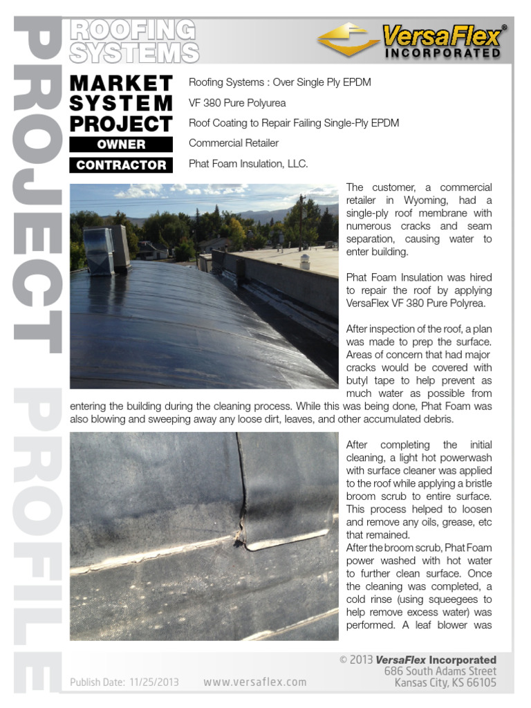 IPAB VF PhatFoam VF380-Roofing | PDF | Roof | Building Engineering