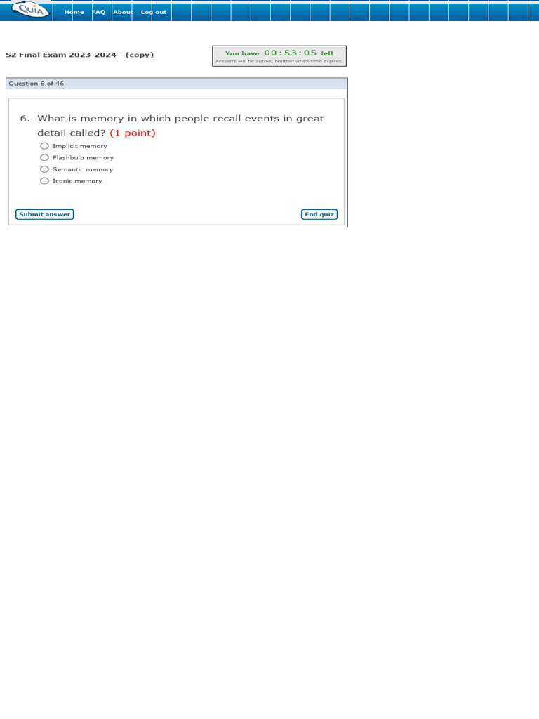 Quia - S2 Final Exam 2023-2024 - (Copy) 4 | PDF | Games & Activities
