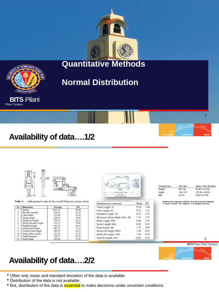 Normal Probability Distribution | PDF | Standard Deviation | Normal Distribution