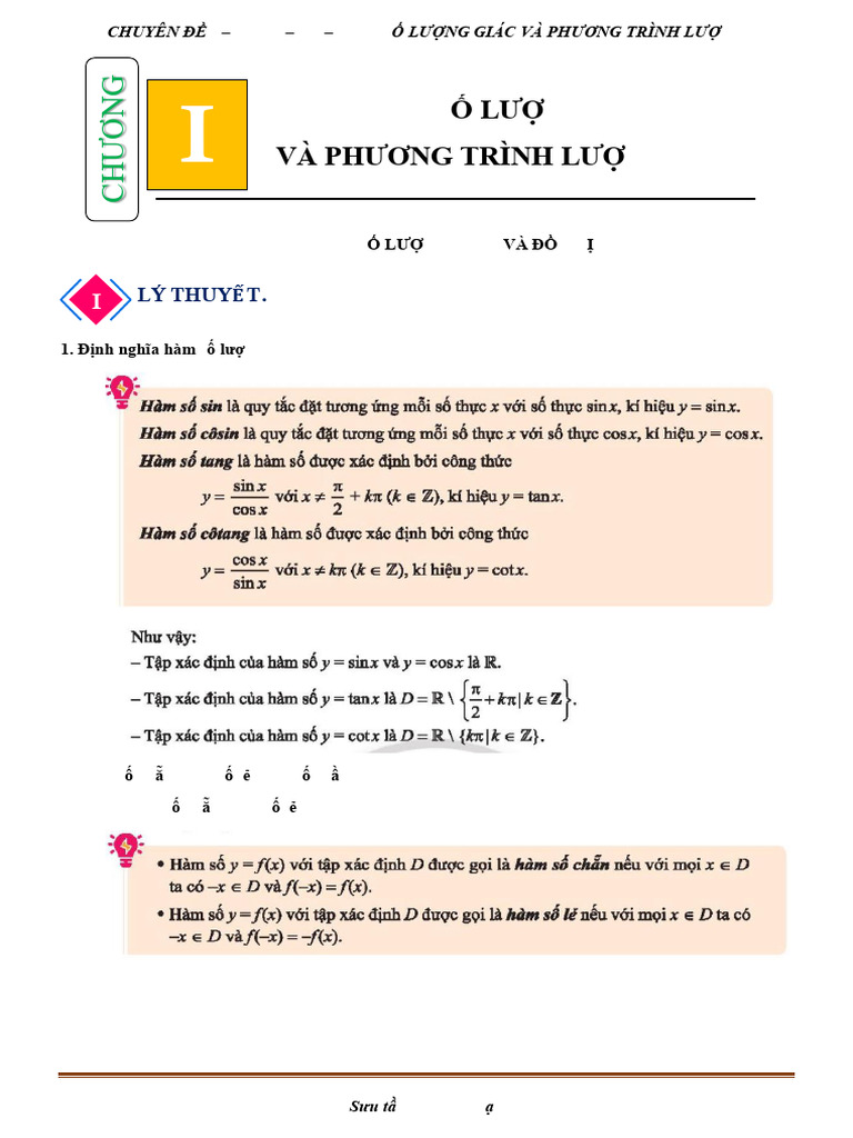 1D1 4.1 - HAM SO LUONG GIAC - TỰ LUẬN - HDG | PDF
