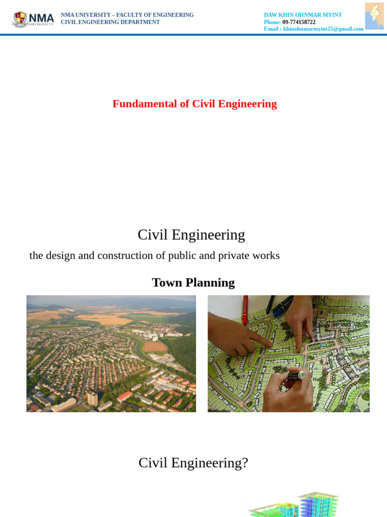 Branch of Civil Engineering Field | PDF