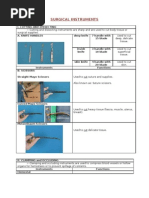 Surgical Instruments | PDF | Surgical Suture | Surgery