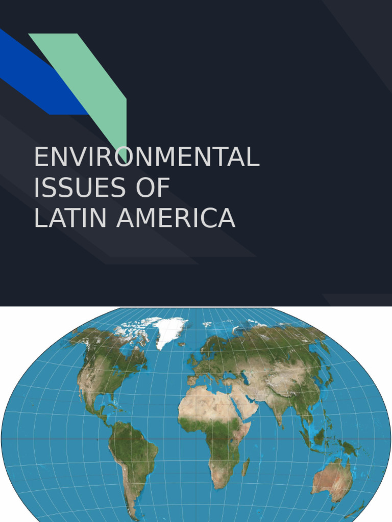 Environmental Issues of Latin America | PDF | Amazon Rainforest ...