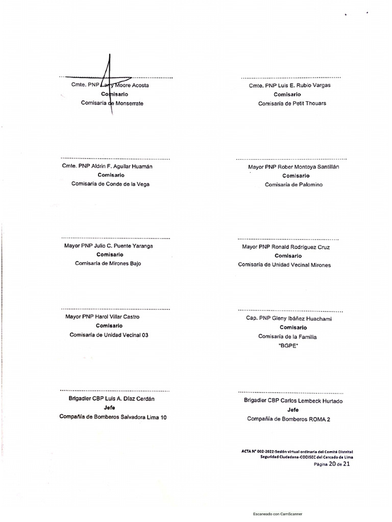 Acta 2da Sesion Codisec | PDF