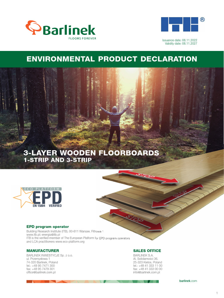 Environmental Product Declaration | PDF | Life Cycle Assessment